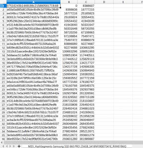 Segmented hashing introduced in Atola TaskForce